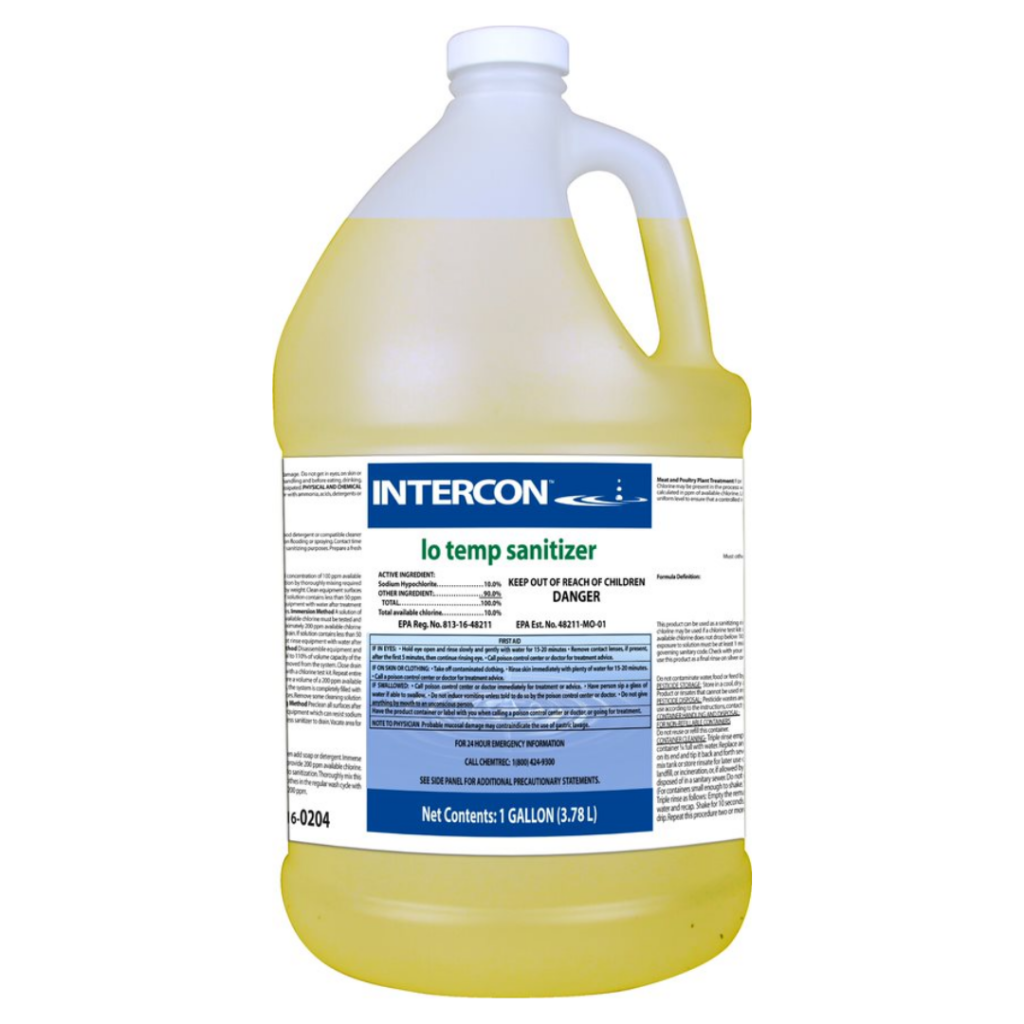 Lo Temp Sanitizer - Intercon Chemical